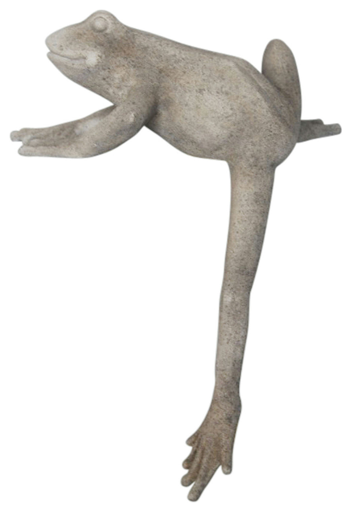 Resin Frog With Leg Down - Contemporary - Garden Statues And Yard Art ...
