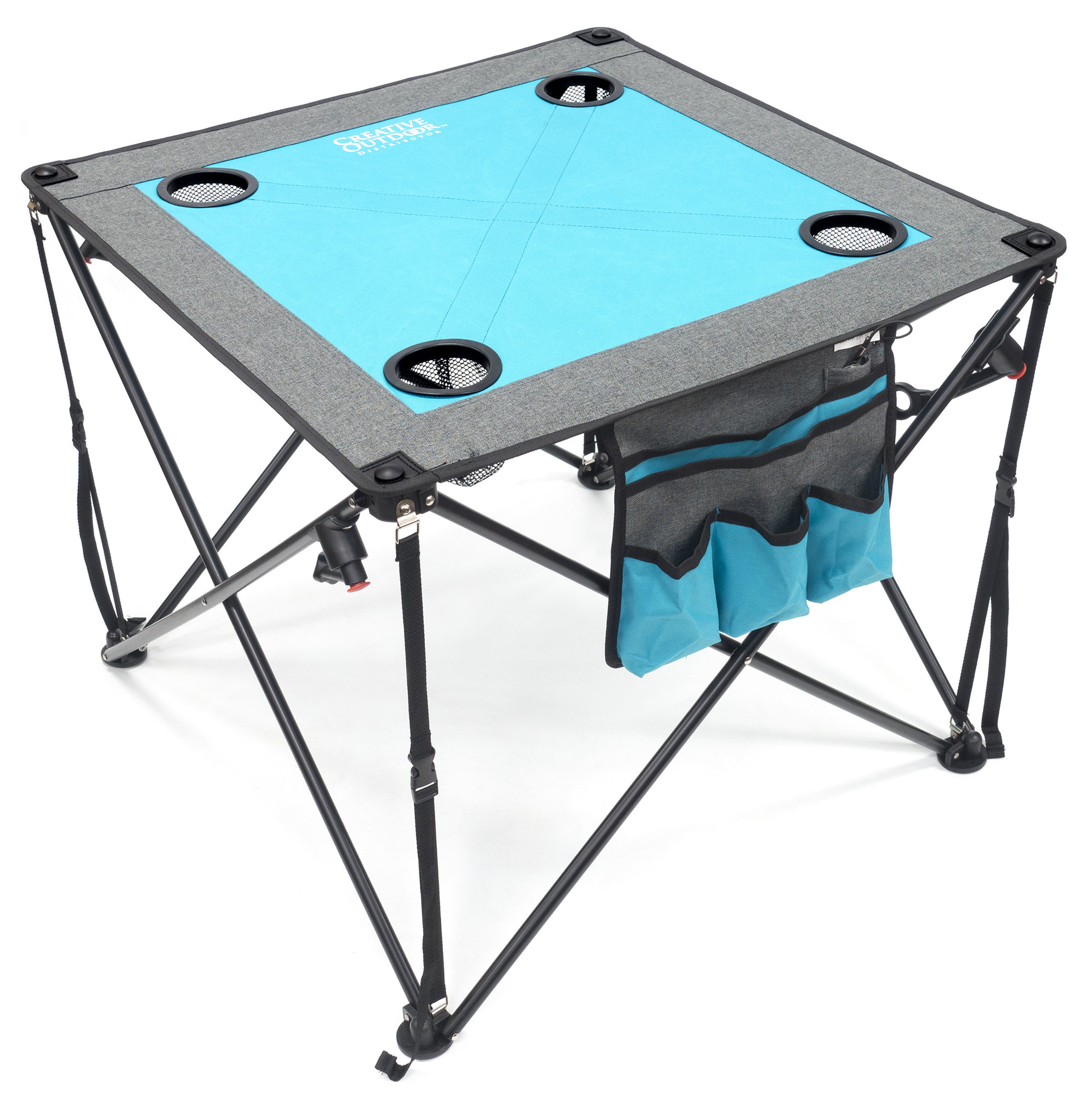 Folding Win Table, Teal - Contemporary - Folding Tables - by Creative ...