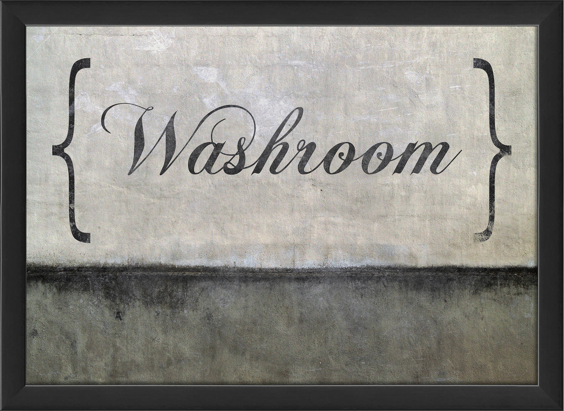 Washroom Print - Contemporary - Prints And Posters - by Art District 9 ...