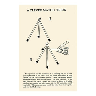 "The Obedient Matches" Digital Paper Print by Retromagic, 17"x24", 17 ...