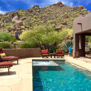 75 Beautiful Mediterranean Natural Pool Pictures & Ideas | Houzz