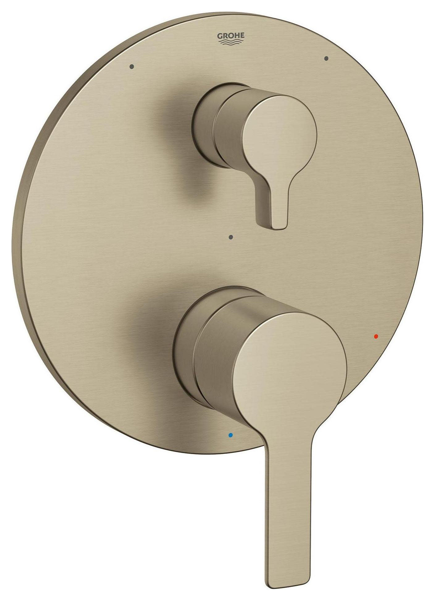 Grohe 29 424 Lineare Three Function Pressure Balanced Valve Trim - Tub ...