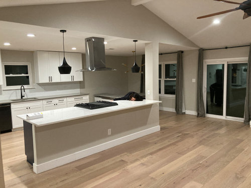 Advice on adding kitchen island paneling