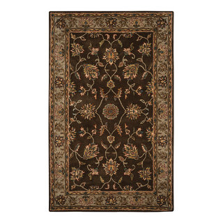 Rizzy Volare VO1145 Brown Rug, 2'x3', 2'6"x8' - Traditional - Hall And ...