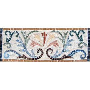 Fish Border Mosaic - Beach Style - Accent Trim And Border Tile - by ...