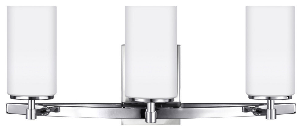 Alturas 3-Light Wall / Bath, Chrome - Transitional - Bathroom Vanity ...