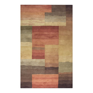 Rizzy Home Colours Collection Rug, 2'x3' - Contemporary - Area Rugs ...