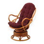 Java Lounge Swivel Rocking Rattan Wicker Chair Colonial - Tropical ...