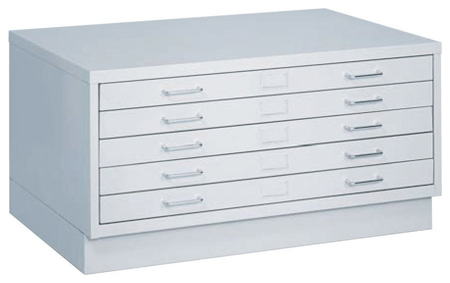 Closed Base for Small Flat File - Contemporary - Filing Cabinets - by ...
