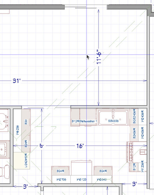 Awkward Kitchen Layout