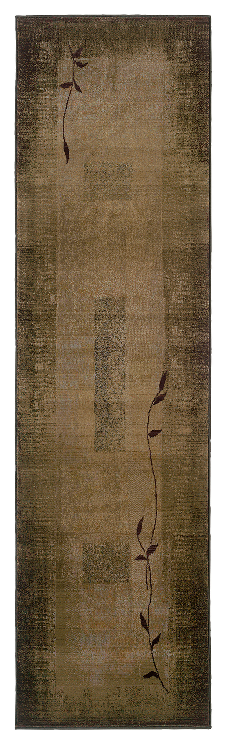 Oriental Weavers Sphinx Generations 544G1 Medium Green Rug, 2'7"X9'1 ...