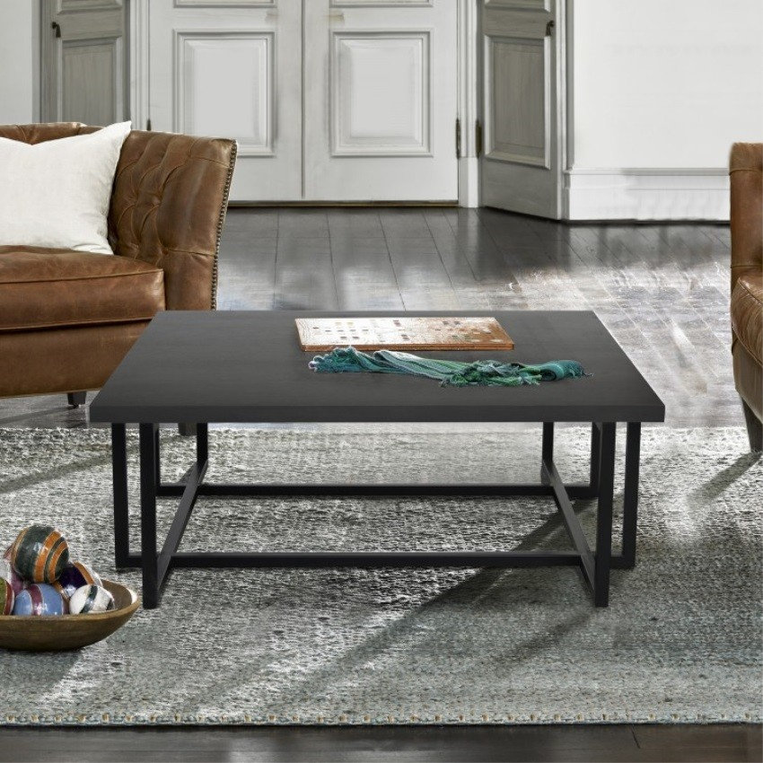 Logan Coffee Table - Industrial - Coffee Tables - by Homesquare | Houzz