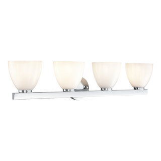 Millennium Lighting 49004 Apria 4 Light 33"W Vanity Light - Bathroom ...