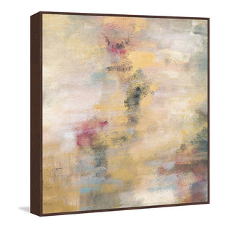 "Dusty Hues of Yellow" Floater Framed Painting Print, Canvas, 20"x20 ...