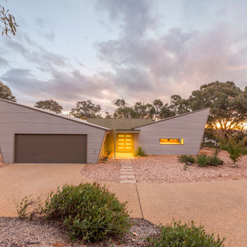 75 Beautiful Slanted Roof Home Design Ideas & Designs | Houzz AU