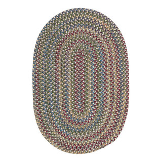 Colonial Mills Worley Oval Braided Rug, 8X11 - Contemporary - Area Rugs ...