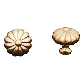 RK International, Melon Knob, 1 1/4" - Traditional - Cabinet And Drawer ...