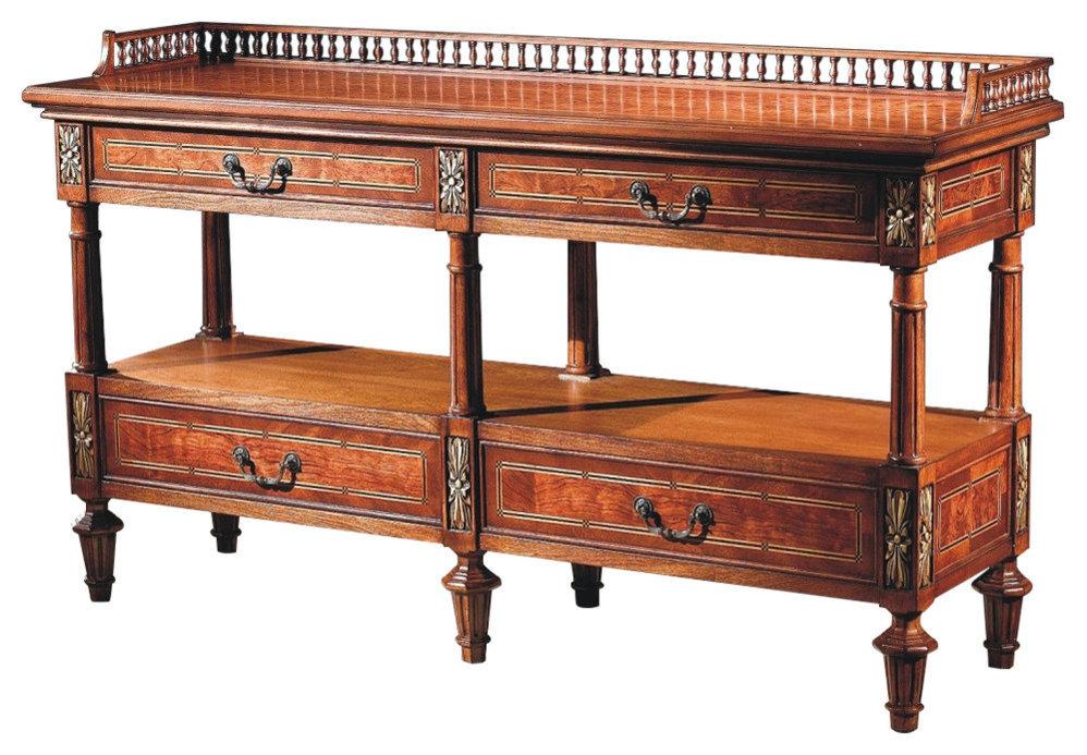 Edward Sofa Table - Traditional - Console Tables - by Infinity ...