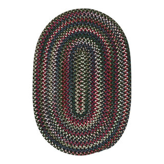 Chestnut Knoll Rug, Saddle Brown 11'x14', 11'x14' Oval - Contemporary ...