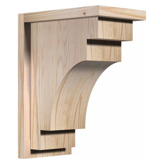 Mediterranean Corbel w/Backplate, 12"Dx16"H - Transitional - Corbels ...