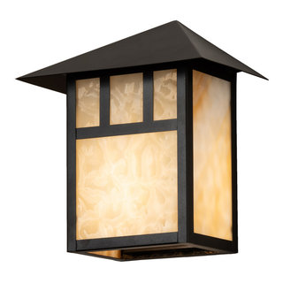 9" Wide Seneca Double Bar Mission Wall Sconce - Craftsman - Wall ...