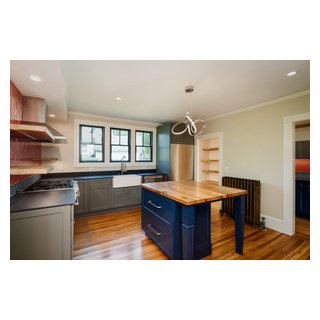 Vintage Charm Kitchen - Rustic - Kitchen - Portland Maine - by Great ...