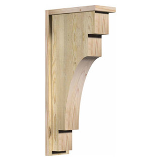 Mediterranean Corbel w/Backplate, 14"Dx30"H - Transitional - Corbels ...