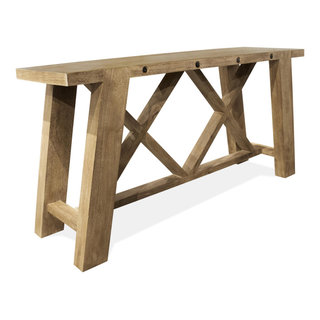 Riverside Furniture Rectangular Console Table - Transitional - Console ...
