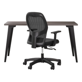 Orison Office Set Starter Pack - Black / Mesh / Trail Walnut ...