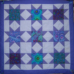 Quilt pattern for focus fabric