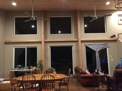 Window Treatments for 8ft Sliders and Large Wall of Windows