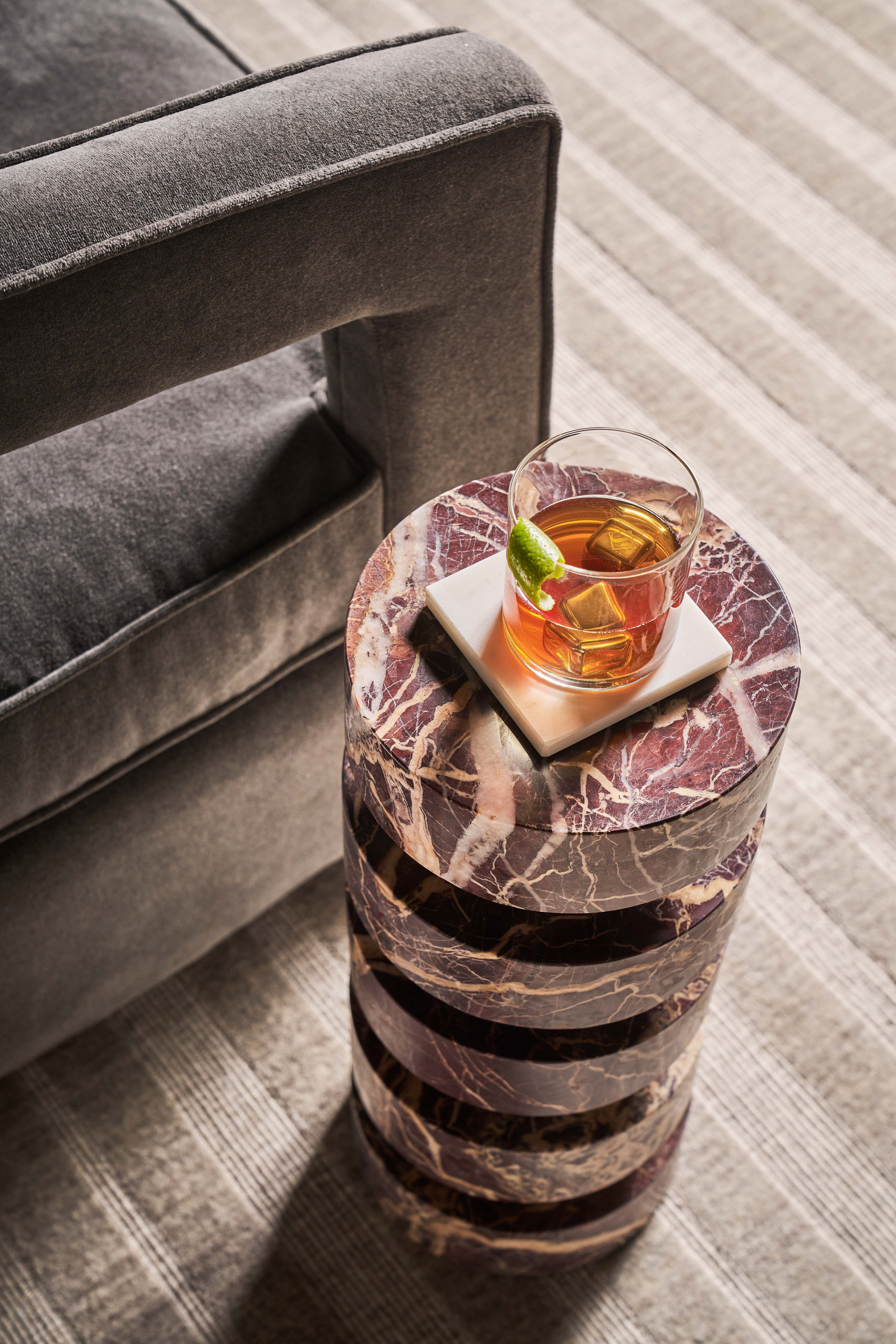 Cerise Spot Table - Contemporary - Side Tables And End Tables - by ...