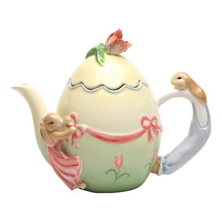 Bunny Teapot - Eclectic - Teapots - by Cosmos Gifts Corp. | Houzz