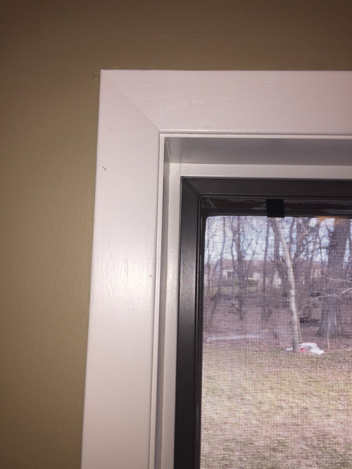 Painting windows white