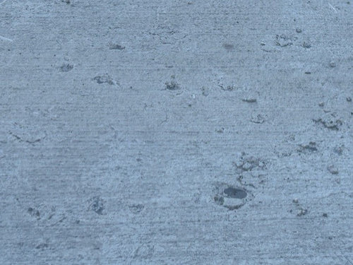 New concrete driveway pitting after just 10 months