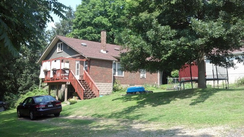 Need curb appeal for backwards house!
