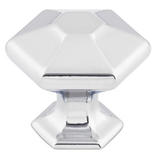 Top Knobs - TK712PC - Spectrum Knob 1 1/8 Inch - Polished Chrome - Transitional - Cabinet And ...