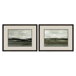 Imposing Vista Painting, 2-Piece Set - Contemporary - Prints And ...