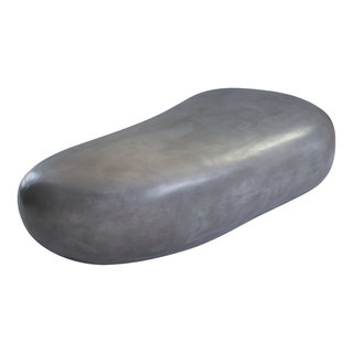 Elk Home 157-068 Pebble Bench, Polished Concrete With Acrylic ...