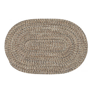 Colonial Mills Rug Carrington Tweed Deep Blue Oval, 15X20 - Farmhouse ...