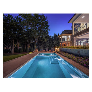 Lake Angelus Estate: Pool - Modern - Pool - Detroit - by Zaremba ...