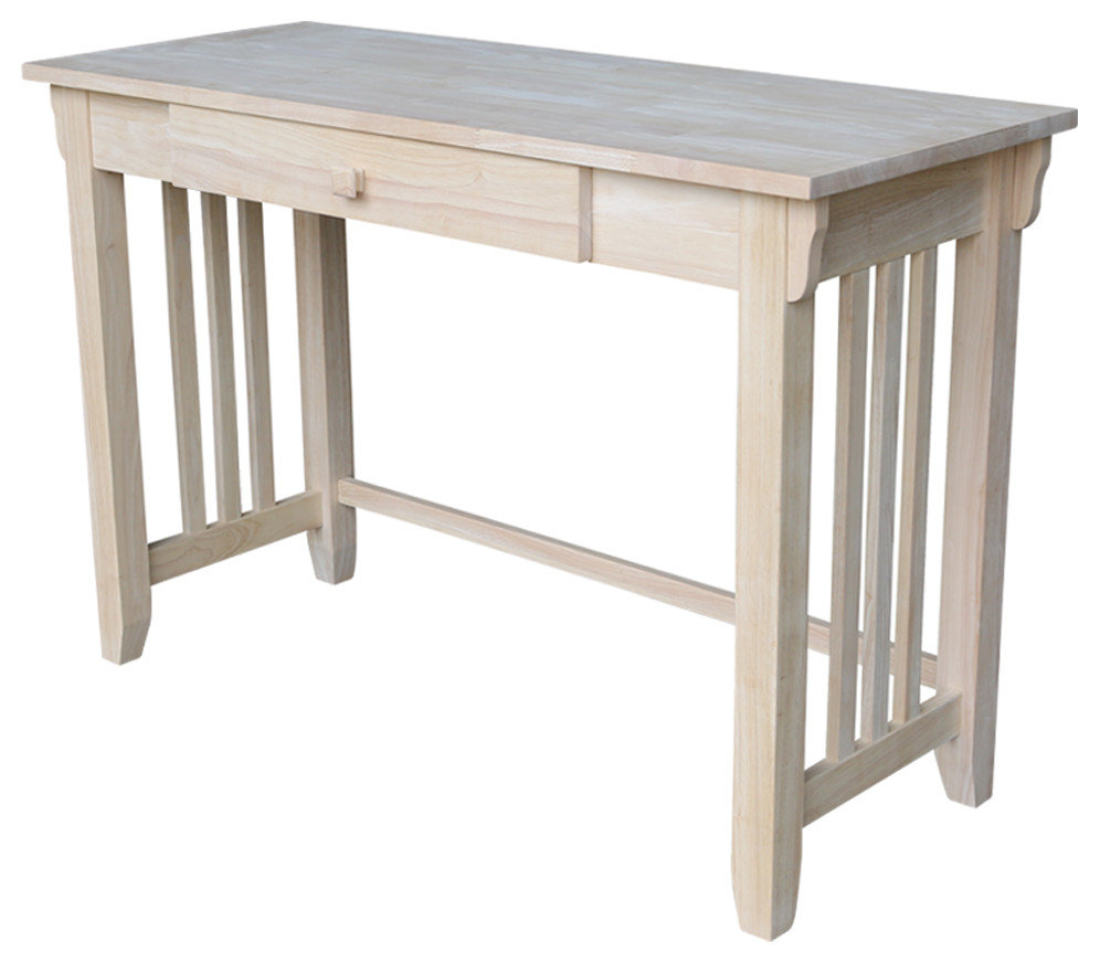 Mission Desk With Drawer - Craftsman - Desks And Hutches - by ...