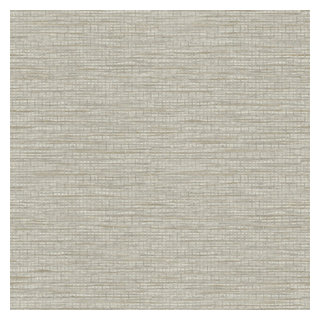 Plaited Grass Grey Wallpaper, Bolt - Transitional - Wallpaper - by ...
