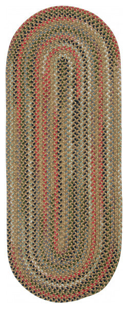 Colonial Mills Rug Wayland Runner Natural Runner, Oval, 2X16 ...