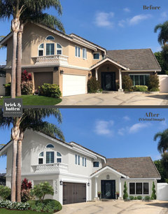 Paint exterior pop-outs a different color or not? | Houzz Forum