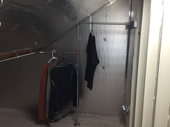 9 Tips to Turn an Attic Into a Boutique Closet