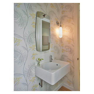 Modern Edwardian - Midcentury - Powder Room - San Francisco - by AT6 ...