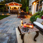 Outdoor Kitchens and Grills - Patio - Atlanta - by PaverStone Construction and Greenmark Landscaping