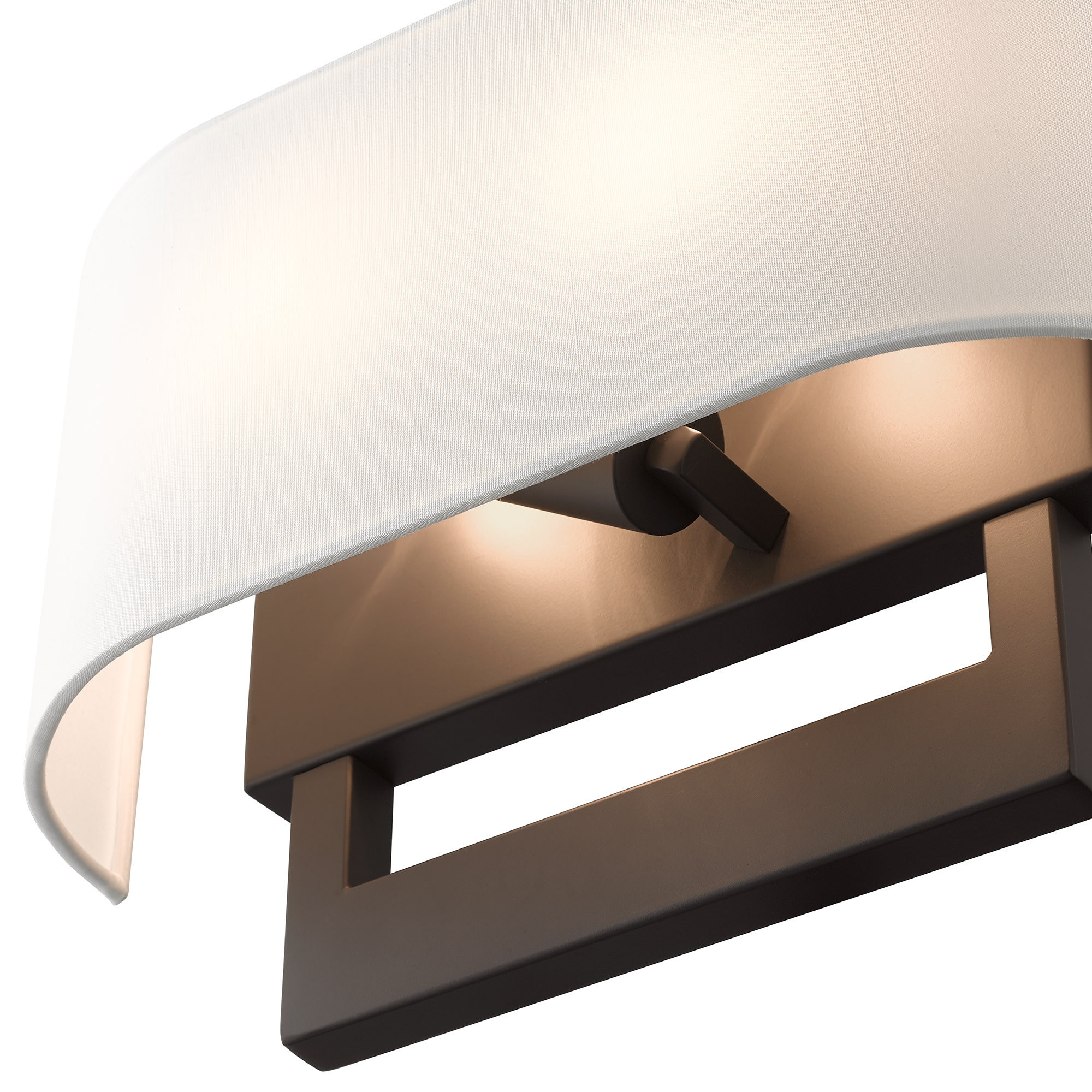 LIVEX LIGHTING 2 Light Antique Brass Large ADA Sconce - Transitional ...