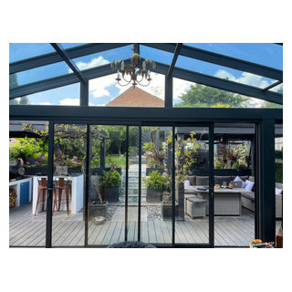 Ascot Glass Extension - Modern - Sunroom - Berkshire - by Atelier | Houzz